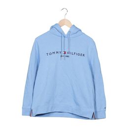 Tommy Hilfiger Kapuzenpullover Damen Gr&ouml;&szlig;e M Second Hand hellblau