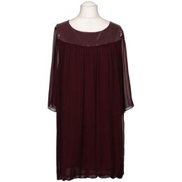 Ulla Popken Kleid Damen Gr&ouml;&szlig;e 5XL Second Hand bordeaux