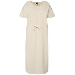 Ulla Popken Kleid Damen Gr&ouml;&szlig;e 62/64 beige Winterkleid