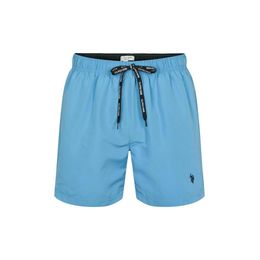 U.S. Polo Assn. Badeshorts 'Aza' Herren Gr&ouml;&szlig;e M himmelblau