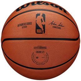 Wilson Ball 'NBA Authentic Series' Herren Gr&ouml;&szlig;e 5 orange / schwarz