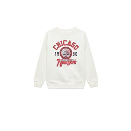 KOTON Sweatshirt Jungen Gr&ouml;&szlig;e 134/140 rot / wei&szlig;