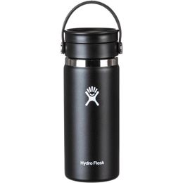Hydro Flask Isolierflasche 'Wide Mouth' Herren Gr&ouml;&szlig;e 4XS schwarz / wei&szlig;