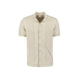 NO EXCESS Button Up Shirt male Beige size S