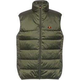 Ellesse Weste 'Asseind' Herren Gr&ouml;&szlig;e XXL khaki / mandarine / grenadine