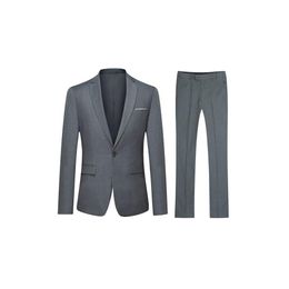 YOUTHUP Suit male Grey size 48