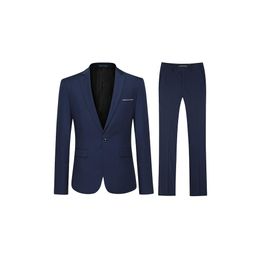 YOUTHUP Suit male Blue size 52