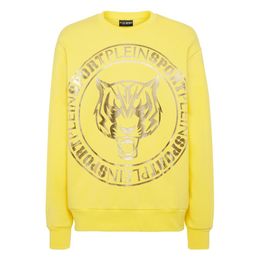 Plein Sport Sweatshirt 'Tiger' male Yellow size XS