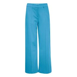 Ichi Pleated Pants 'Kate' female Blue size S