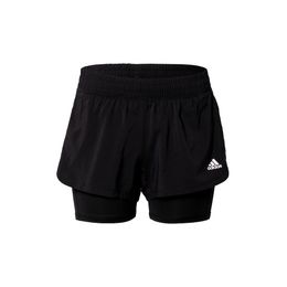 adidas Sportswear Sportshorts 'Pacer' Damen Gr&ouml;&szlig;e XL/XXL schwarz / wei&szlig;