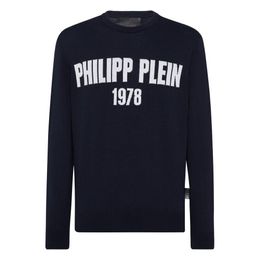 Philipp Plein Sweater male Blue size M