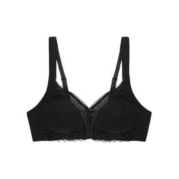 Triumph Bra 'Modern Lace + Cotton' female Black size 95