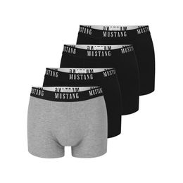 Mustang Boxershorts Herren Gr&ouml;&szlig;e M grau