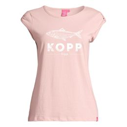 Salzhaut Shirt 'BIIKE - FISCHKOPP DIGGA' female Pink size L