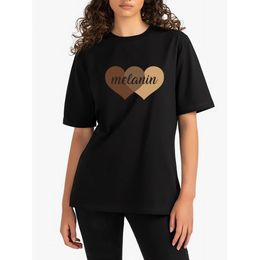 Gorhey Shirt 'Women's Summer Casual Cotton T-Shirt with LOVE Print' female Black size M