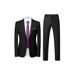 YOUTHUP Suit male Black size 50
