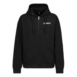Sublevel Zip-Up Hoodie male Black size L