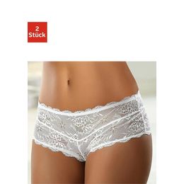 Vivance Panty 'Premium Dessous' wei&szlig; Gr. 32/34 f&uuml;r Damen. K&ouml;rpernah