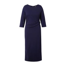 Ulla Popken Kleid Damen Gr&ouml;&szlig;e 50/52 marine Winterkleid