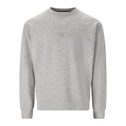 SOS Sweatshirt 'Bovec' Jungen Gr&ouml;&szlig;e 117/124 hellgrau / petrol