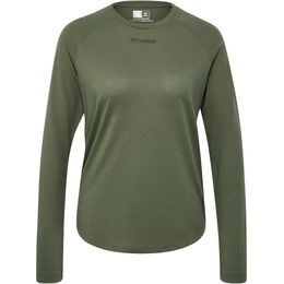 Hummel Funktionsshirt Damen Gr&ouml;&szlig;e XS oliv