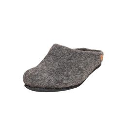 MagicFelt Slippers 'Filzpantoffel AT 719' male Grey size 43