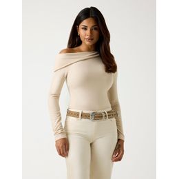 Guess Top Damen Gr&ouml;&szlig;e M beige