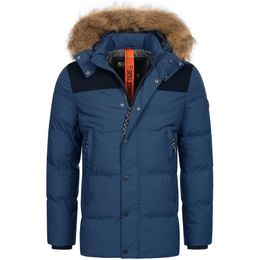 INDICODE Jeans Winter Parka 'Hexyl' male Blue size M