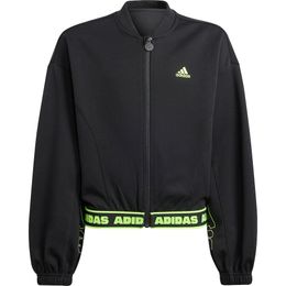 adidas Sportswear Athletic Jacket girl Black size 128