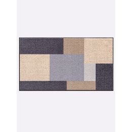 HEINE HOME Witt Fu&szlig;matte, taupe-grau, Gr&ouml;&szlig;e 30x70 cm - rechteckig
