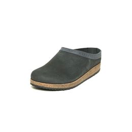 Stegmann Clogs 'Lederhausschuh Leder Clog Stegmann' male Grey size 40