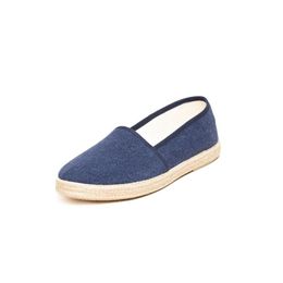 Gottstein Espadrilles 'Espadrille Camping Linen uni V' Damen Gr&ouml;&szlig;e 36 dunkelblau