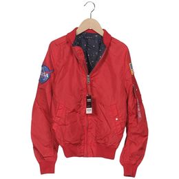 Alpha Industries Jacke Damen Gr&ouml;&szlig;e M Second Hand rot