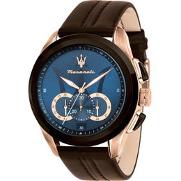 Maserati Analog Watch male Brown size One Size