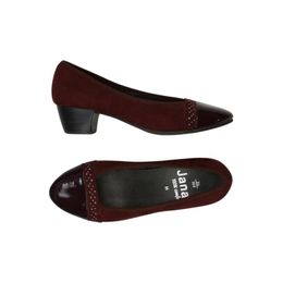 Jana Pumps Damen Gr&ouml;&szlig;e 36 Second Hand bordeaux