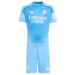 adidas Performance Trainingsanzug 'Real Madrid 25/26' Jungen Gr&ouml;&szlig;e 152 himmelblau / hellblau / wei&szlig;