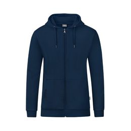 Jako Athletic Zip-Up Hoodie male Blue size S