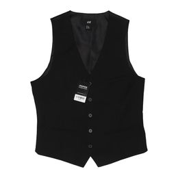 H&M H&M Weste Herren Gr&ouml;&szlig;e M/L Second Hand schwarz