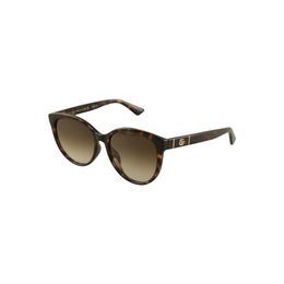 Gucci Sonnenbrille Damen Gr&ouml;&szlig;e One Size Second Hand braun