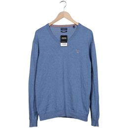 Gant Pullover Herren Gr&ouml;&szlig;e XL Second Hand blau