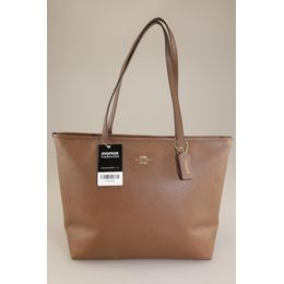 Coach Handtasche gross Leder Gr&ouml;&szlig;e One Size Second Hand braun