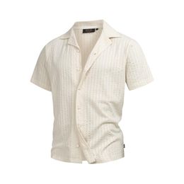 INDICODE Jeans Button Up Shirt male Beige size XXL