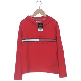 Tommy Jeans Kapuzenpullover Damen Gr&ouml;&szlig;e XS Second Hand rot