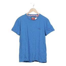 Superdry & Co T-Shirt Herren Gr&ouml;&szlig;e XXL Second Hand blau