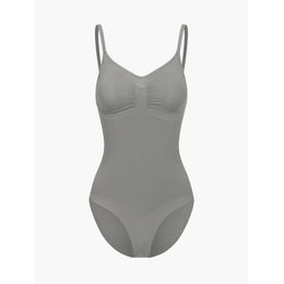 Cfab By Creamy Fabrics Shaping Bodysuit 'Bodysuit Sculpting Shapewear mit Slip' female Grey size 5XL