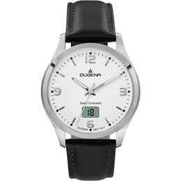 Dugena Uhr Herren Gr&ouml;&szlig;e One Size schwarz / silber / wei&szlig;
