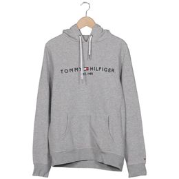 Tommy Hilfiger Kapuzenpullover Damen Gr&ouml;&szlig;e L Second Hand grau