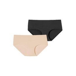 Schiesser Boyshorts 'Invisible Soft' female Beige, Black size 36