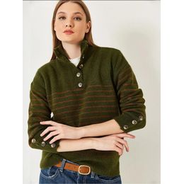 Bianco Lucci Sweater female Green size S/L