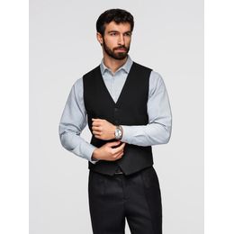 Ombre Suit Vest male Black size S